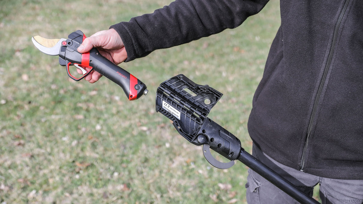 INFACO carbon fiber extension pole with remote battery option for F302 ...