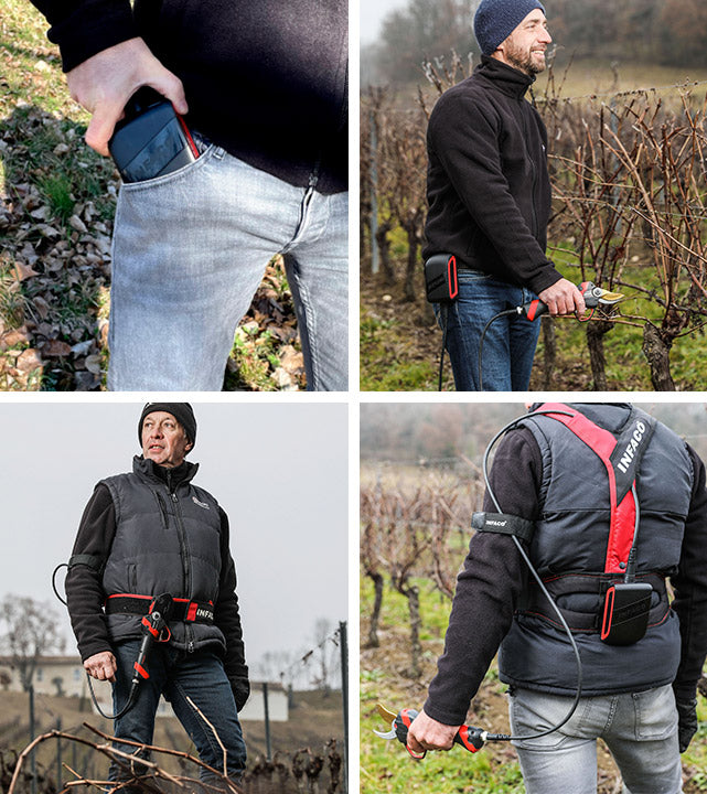 INFACO F3020 Professional battery powered pruning shear – INFACO USA