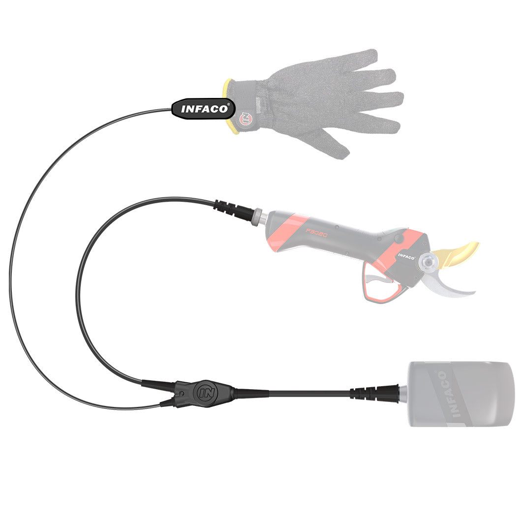 INFACO Wired safety system for F3020 pruning shear | INFACO USA
